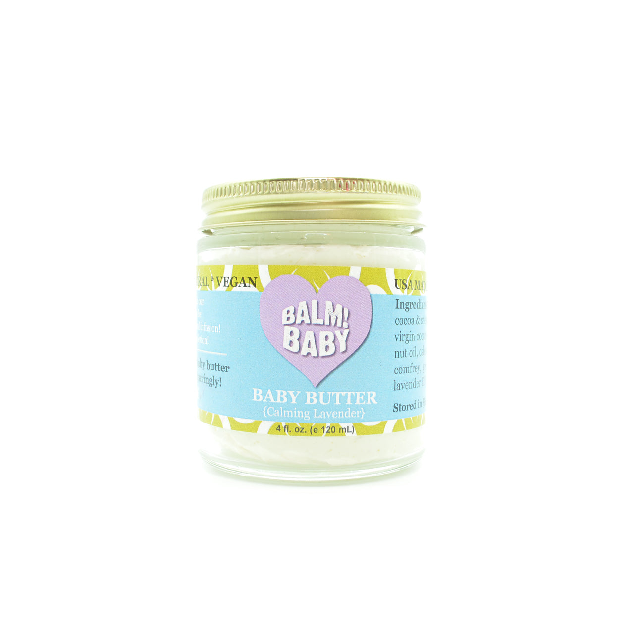 BALM! Baby - Baby Butter (natural baby body butter lotion) 4oz – TAYLOR ...